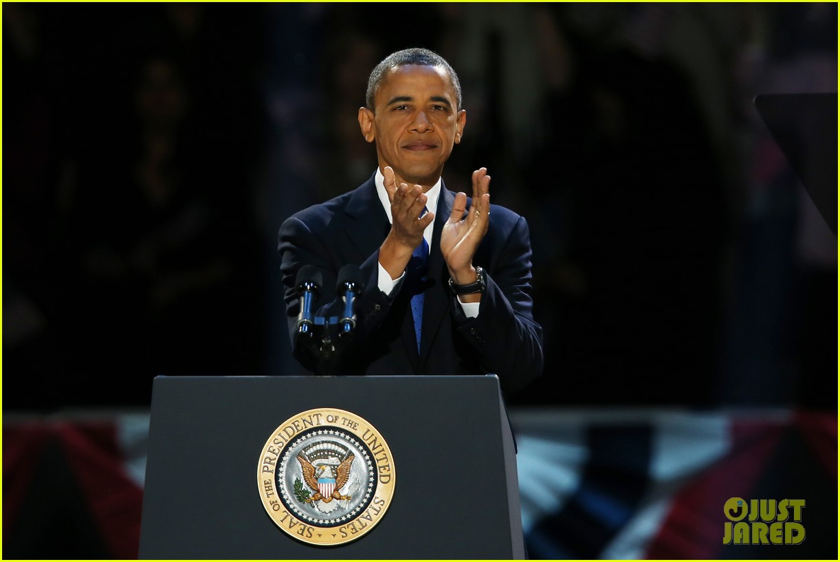 Watch Barack Obama's Victory Speech for Election 2012!: Photo 2752401 ...