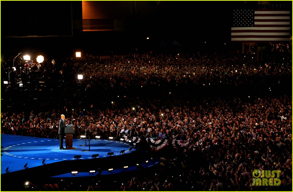 Watch Barack Obama's Victory Speech for Election 2012!: Photo 2752413 ...
