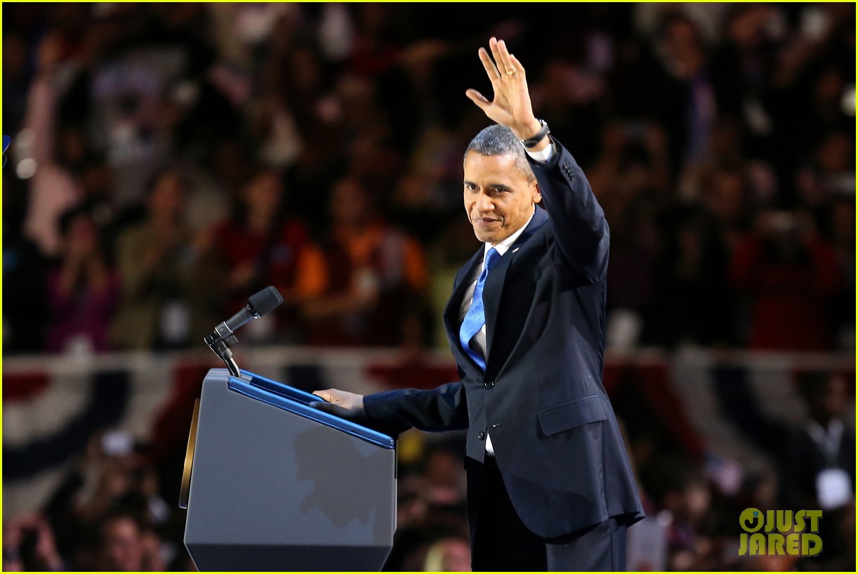 Watch Barack Obama's Victory Speech for Election 2012!: Photo 2752415 ...
