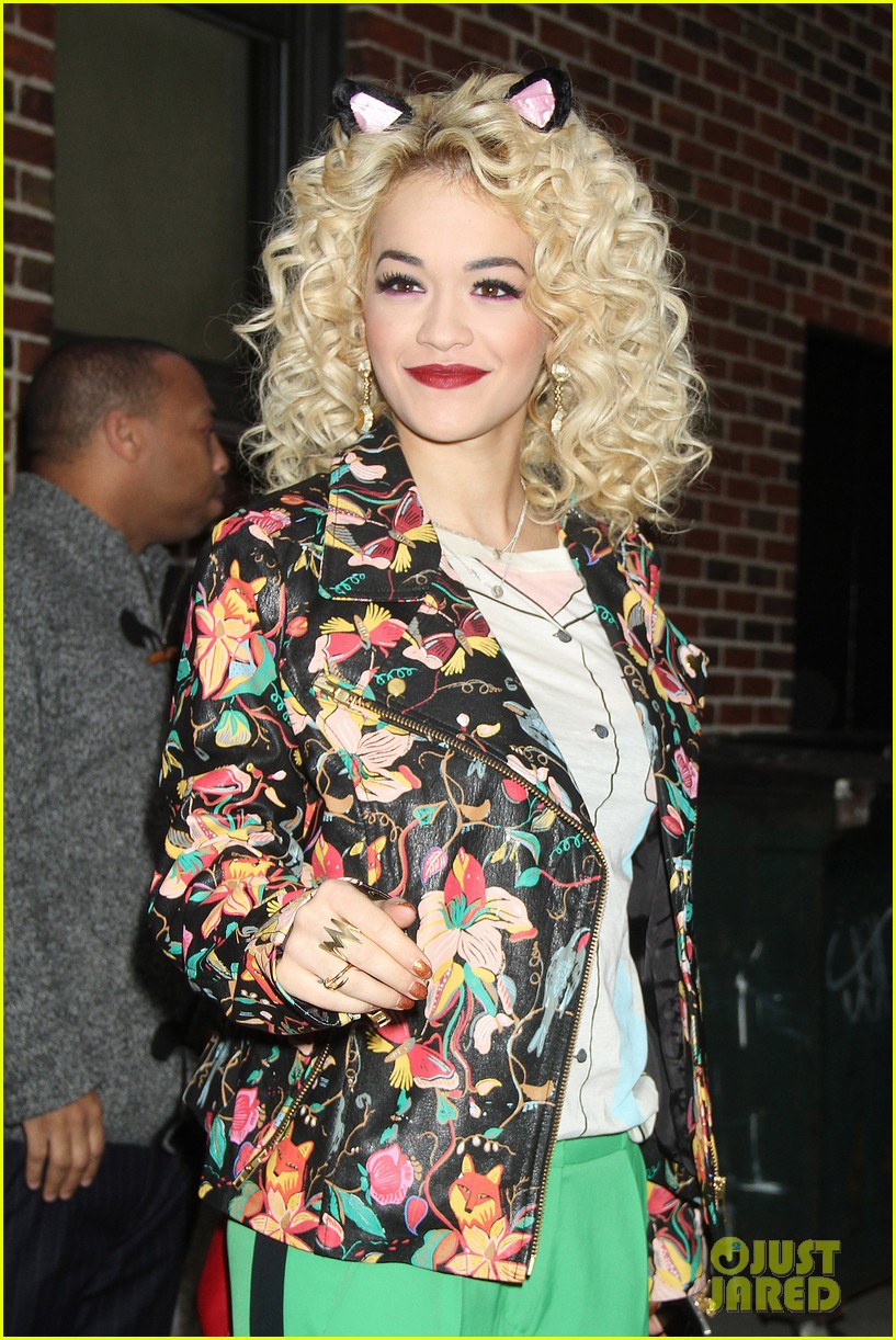 Rita Ora: 'Late Show with David Letterman' Guest!: Photo 2749461 ...