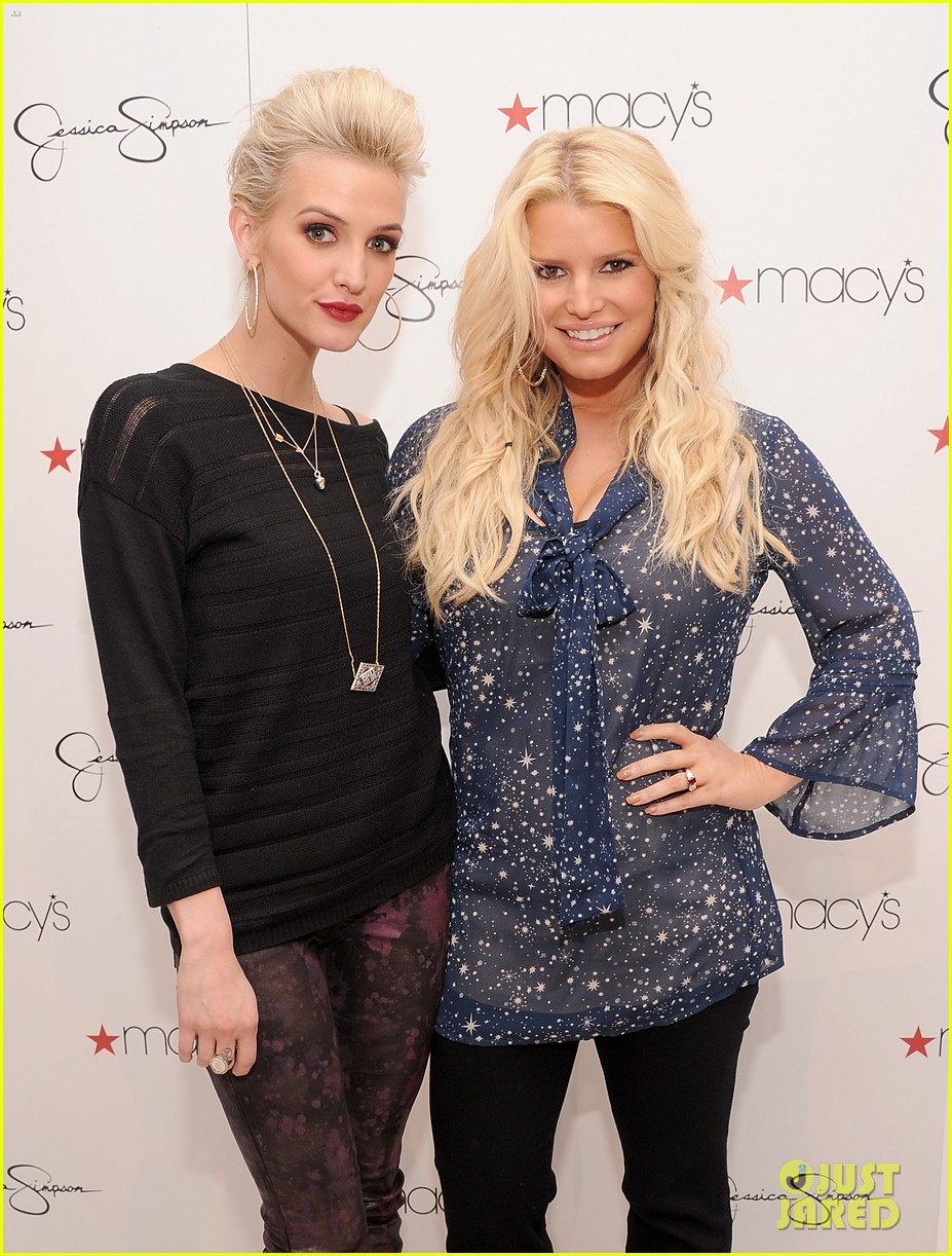 Jessica Simpson: Macy's Collection Event with Ashlee!: Photo 2754984 ...