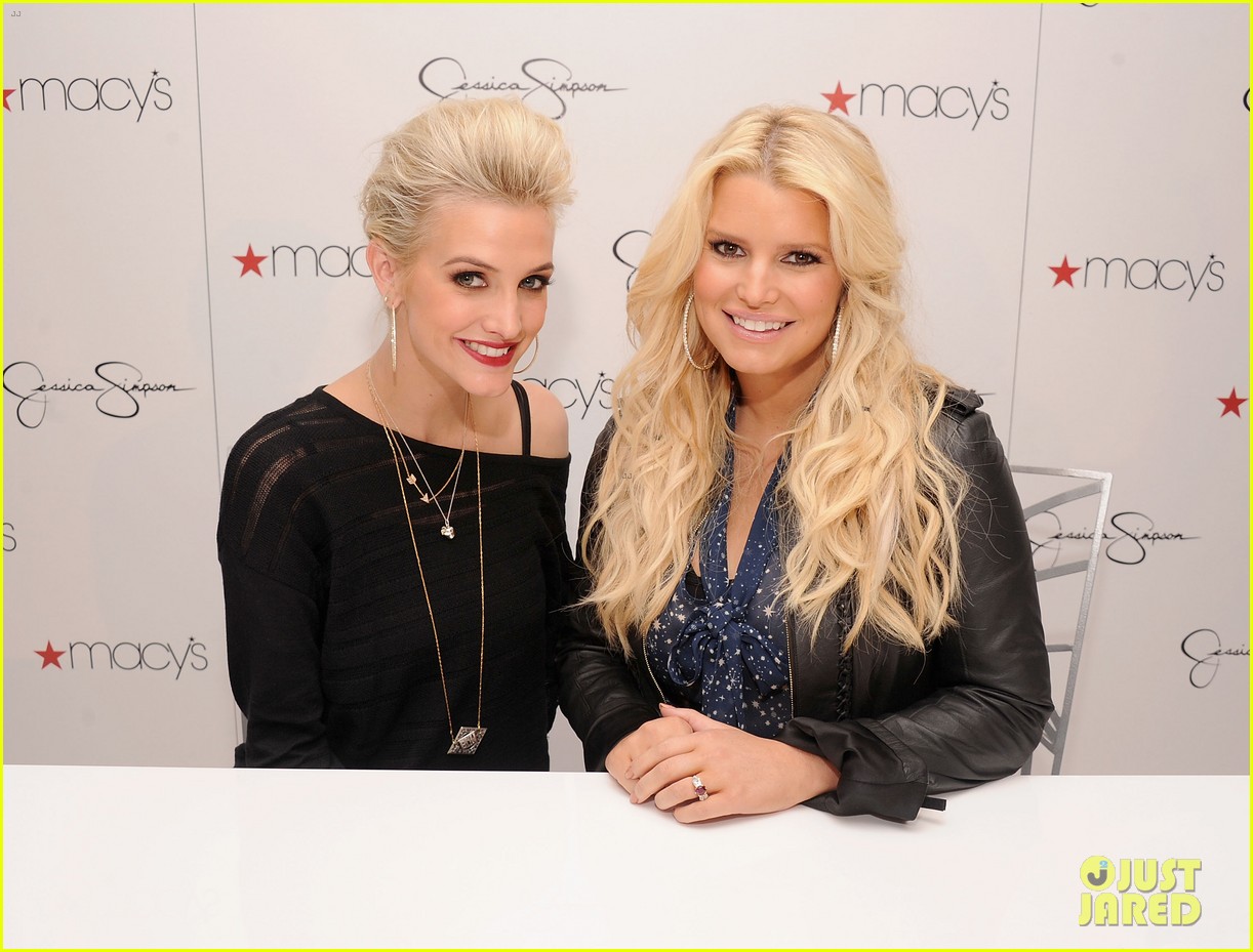 Jessica Simpson: Macy's Collection Event with Ashlee!: Photo 2754992 ...