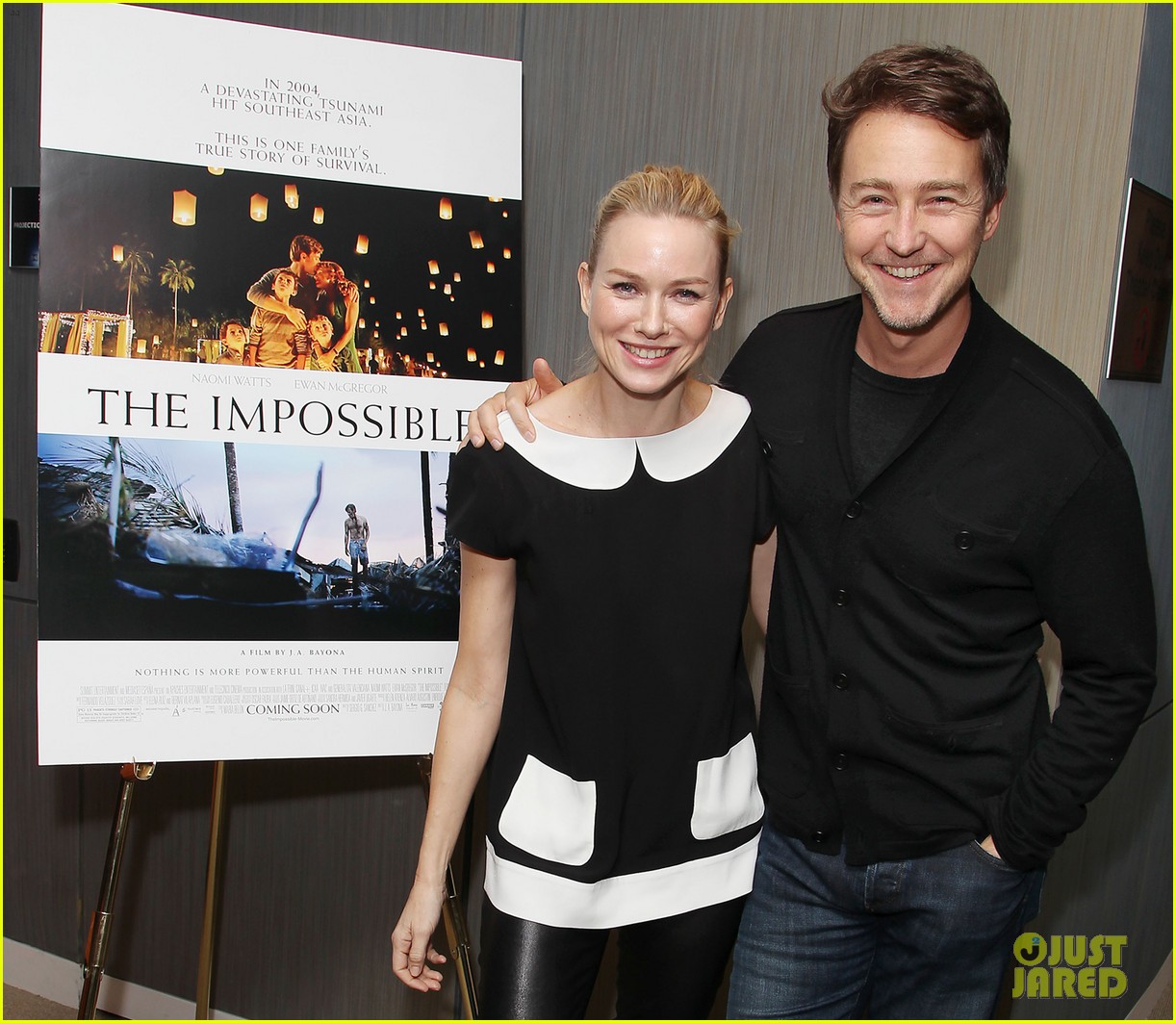 Naomi Watts & Edward Norton: 'The Impossible' Screening!: Photo 2765689 ...