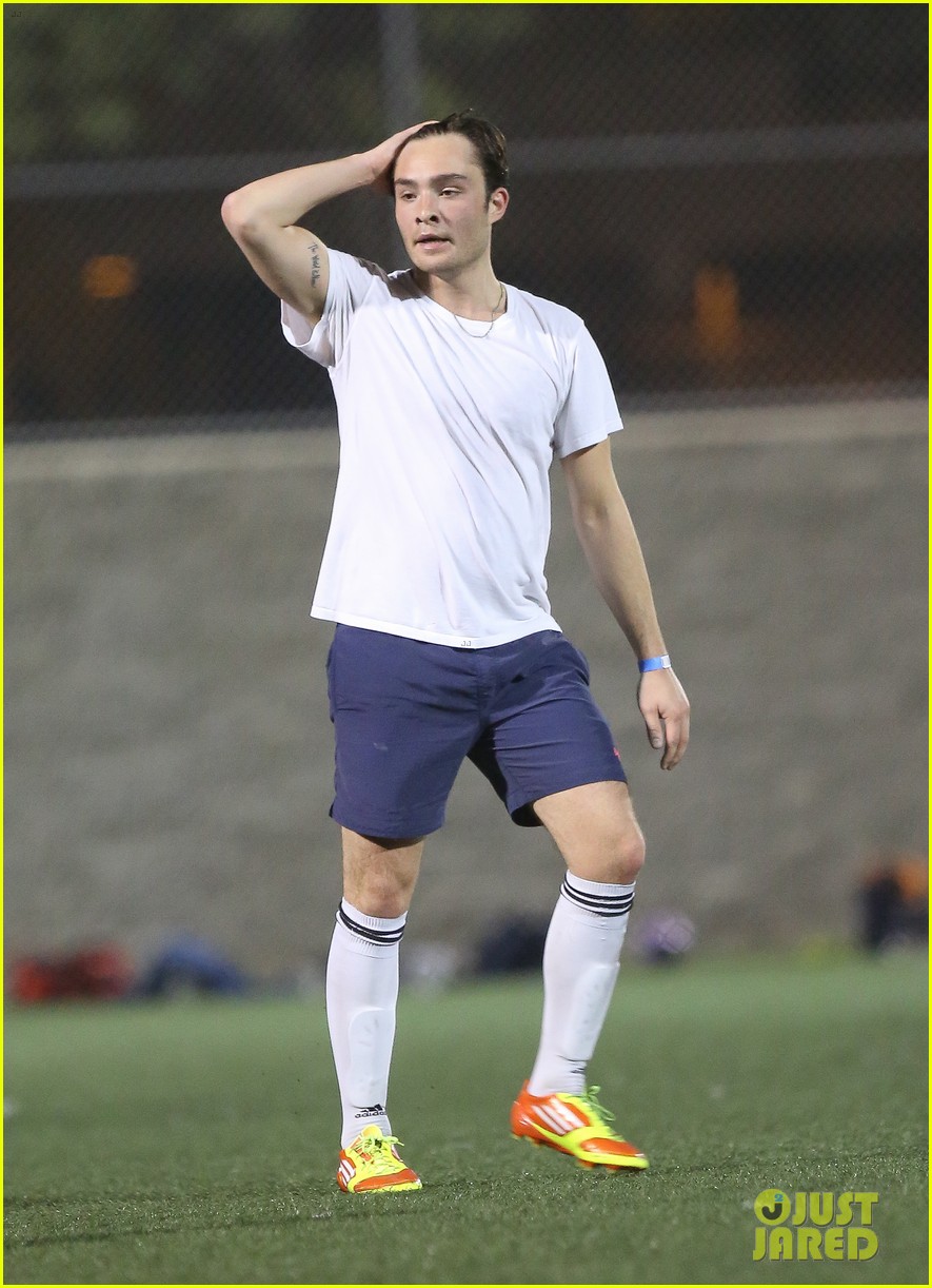 Ed Westwick: Soccer Stud!: Photo 2759008 | Ed Westwick Photos | Just ...