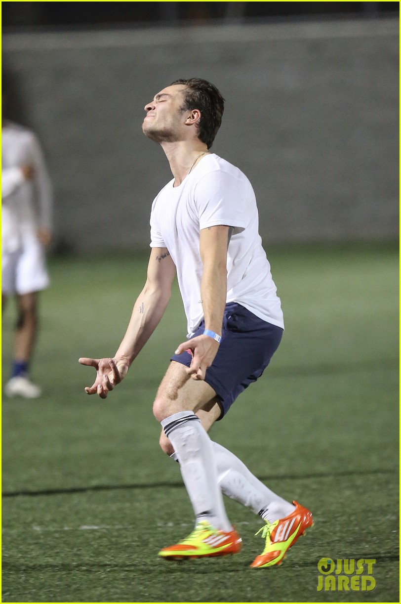 Ed Westwick: Soccer Stud!: Photo 2759013 | Ed Westwick Photos | Just ...