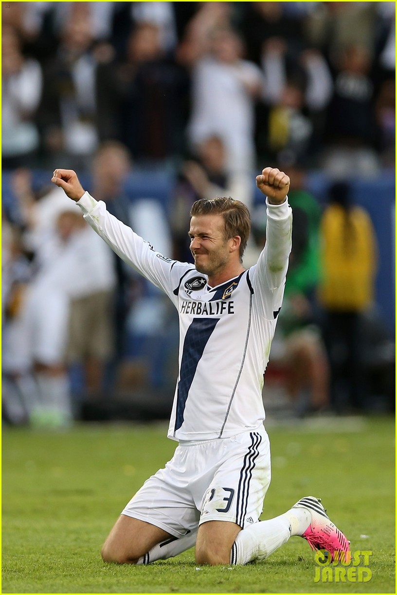 David Beckham Celebrates Final Galaxy Win with His Sons!: Photo 2767629 ...