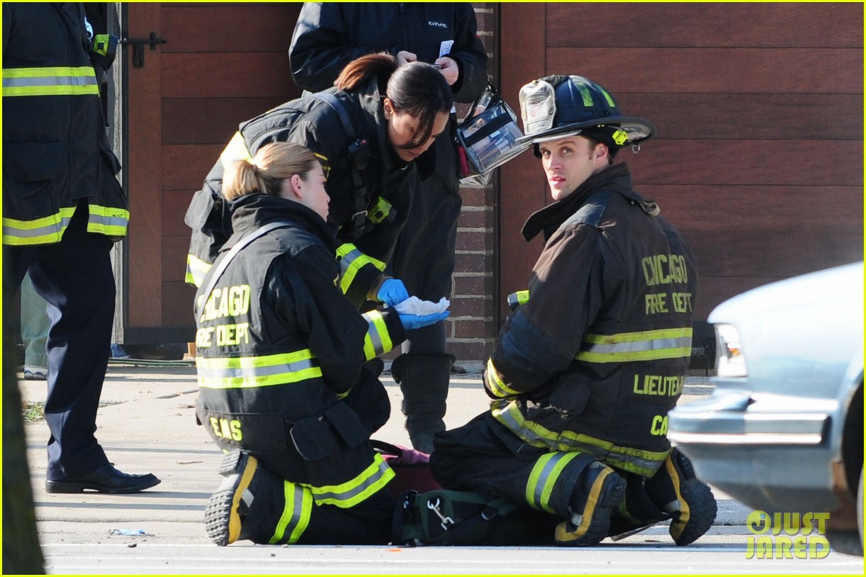 Photo: chicago fire filming 06 | Photo 2767486 | Just Jared