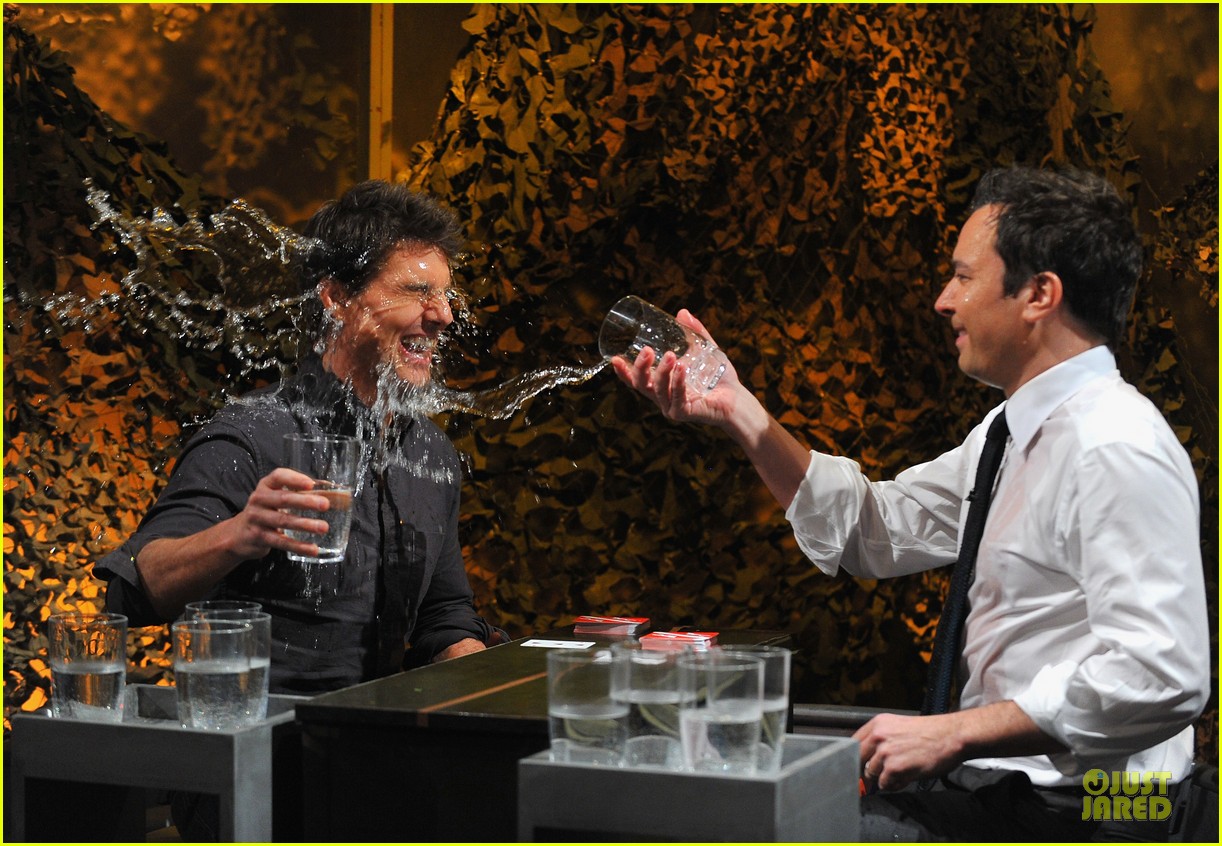 Tom Cruise: Water War with Jimmy Fallon!: Photo 2778089 | Jimmy Fallon ...