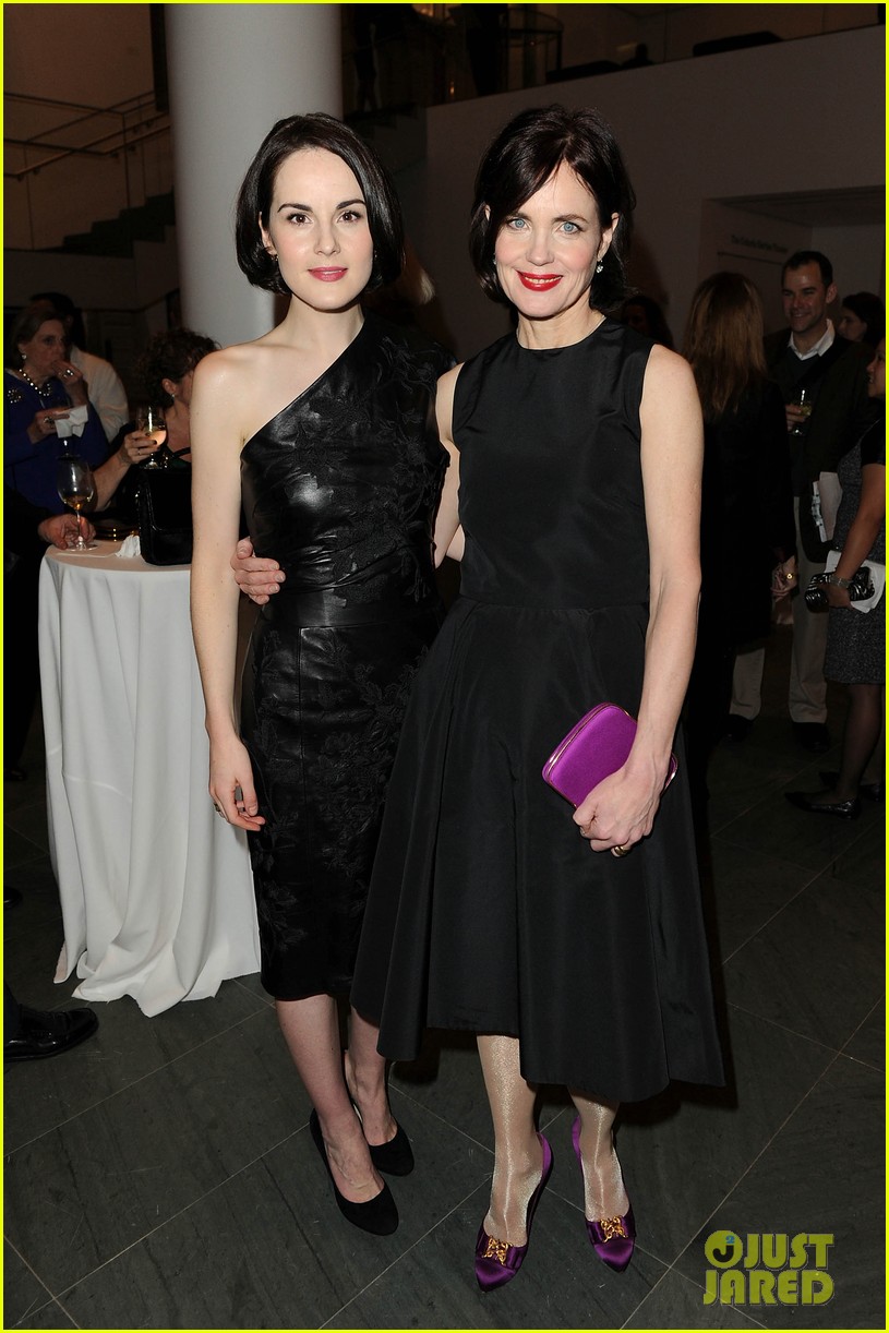 Michelle Dockery & Elizabeth McGovern: 'Downton Abbey' Evening!: Photo ...