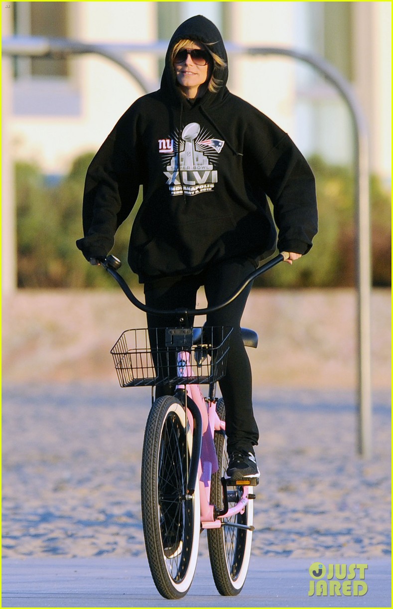 Heidi Klum & Martin Kirsten: Bike Rides With The Kids!: Photo 2781618 ...