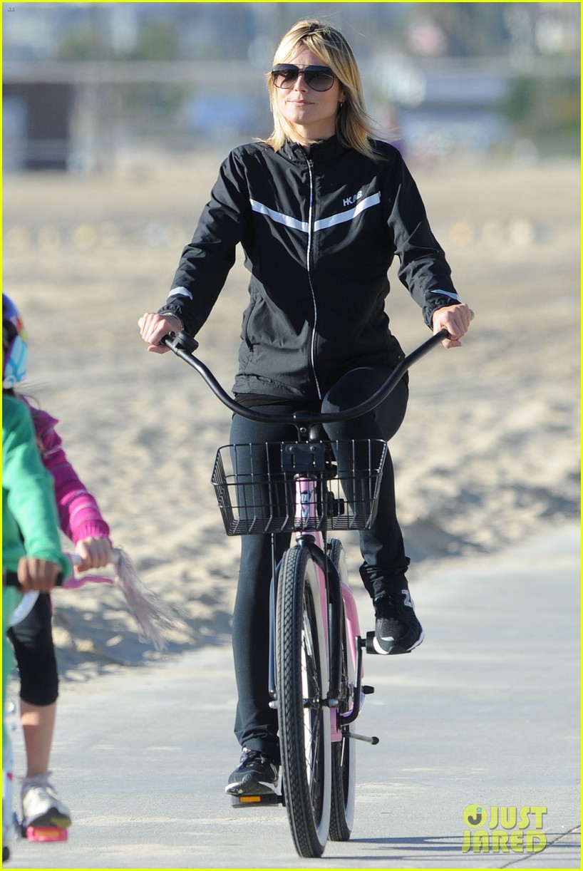 Heidi Klum & Martin Kirsten: Bike Rides With The Kids!: Photo 2781624 ...