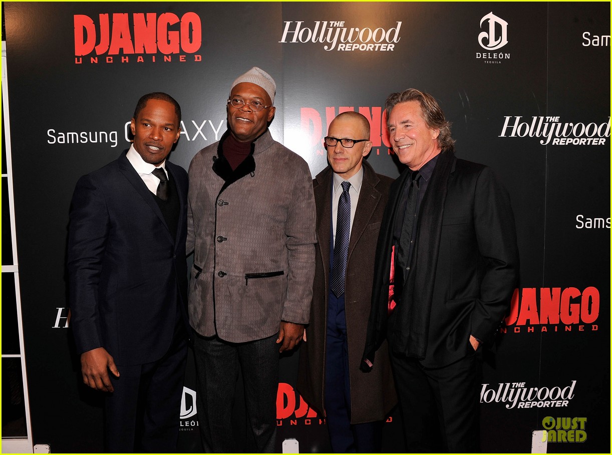 Leonardo DiCaprio & Jamie Foxx: 'Django Unchained' Screening!: Photo ...