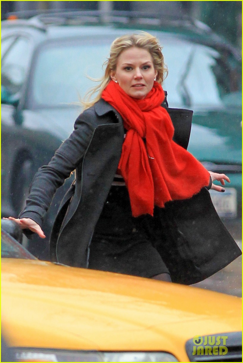 Jennifer Morrison: Running & Jumping for 'Once Upon A Time'!: Photo ...