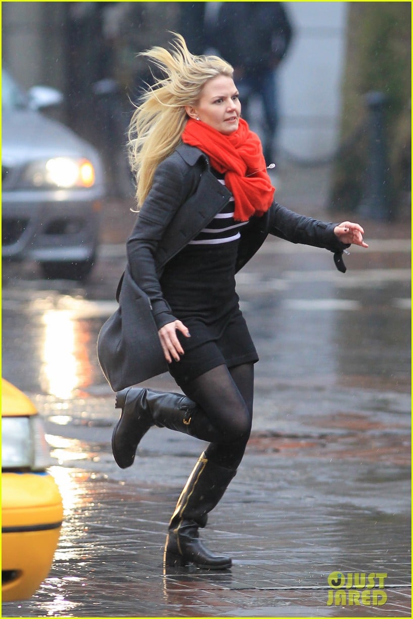 Jennifer Morrison: Running & Jumping for 'Once Upon A Time'!: Photo ...