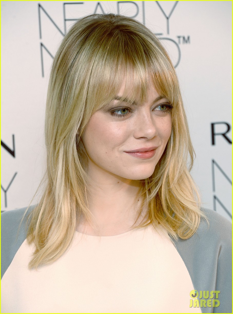 Emma Stone: Revlon's Nearly Naked Makeup Launch!: Photo 2769655 | Emma ...