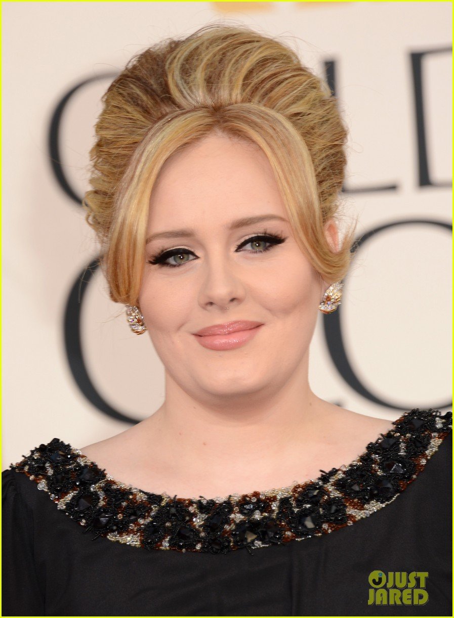 Adele - Golden Globes 2013 Red Carpet: Photo 2791038 | 00, Adele Photos ...