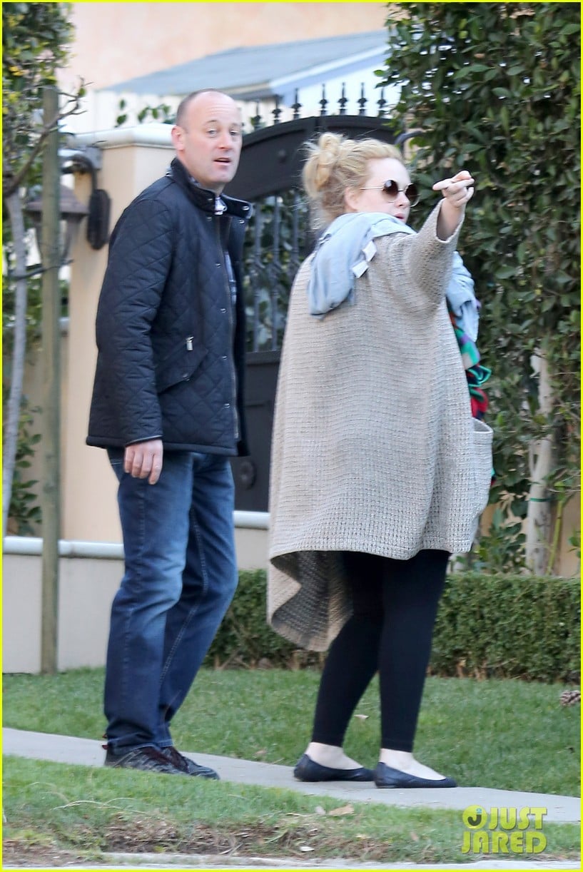 Adele: Beverly Hills Stroll with Baby Boy!: Photo 2793277 | Adele ...