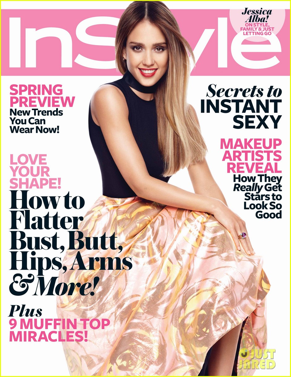 Jessica Alba Covers 'InStyle' February 2013: Photo 2786925 | Jessica ...