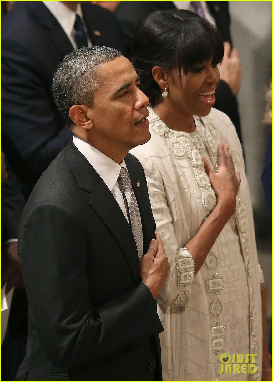 Barack & Michelle Obama: National Prayer Service After Inauguration ...