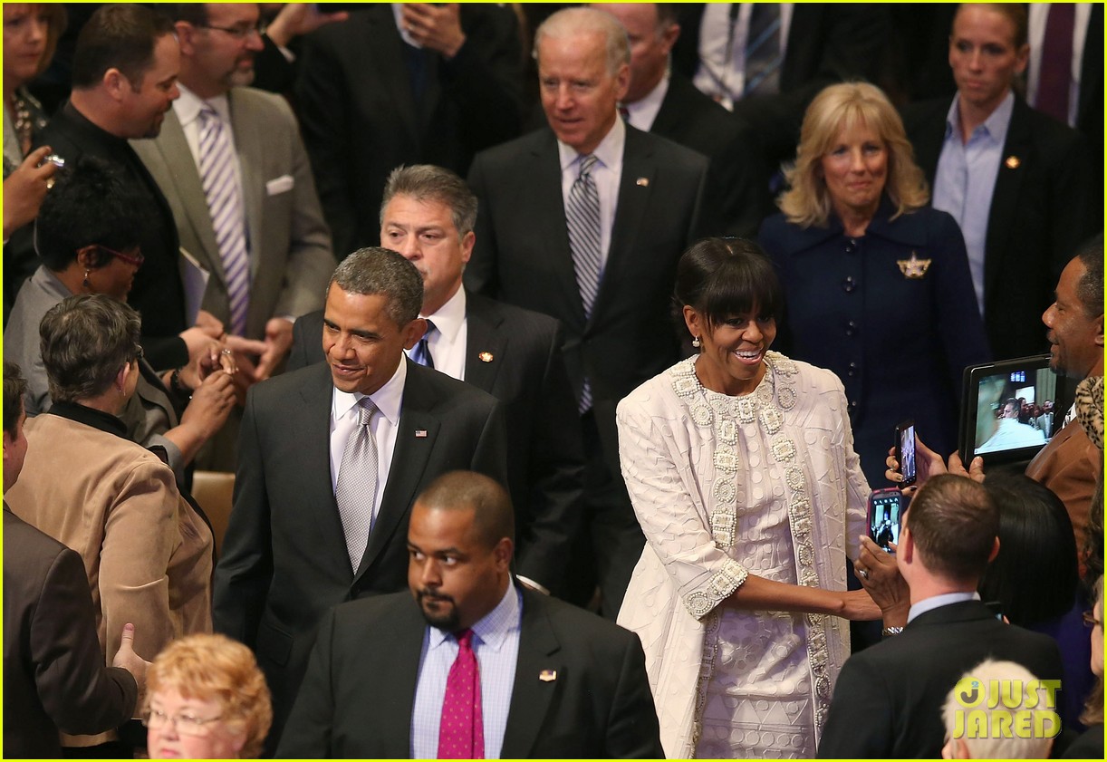 Barack & Michelle Obama: National Prayer Service After Inauguration ...