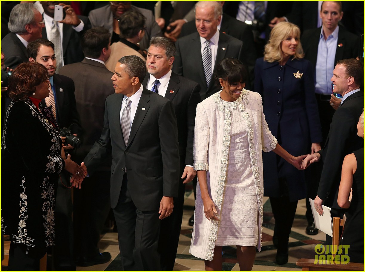 Barack & Michelle Obama: National Prayer Service After Inauguration ...