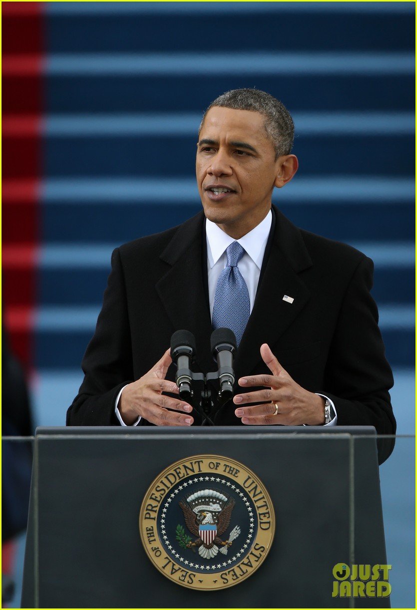 Watch President Barack Obama Be Sworn in at Second Inauguration: Photo ...
