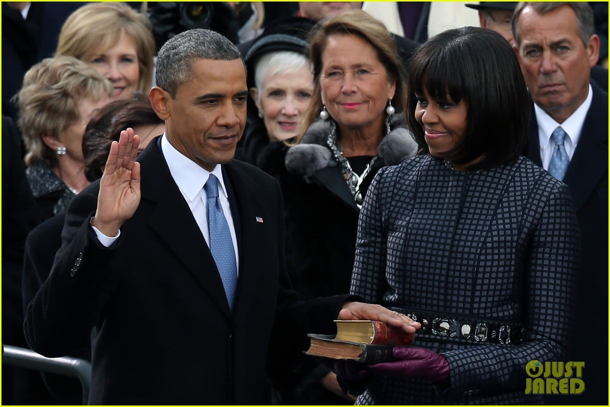 Watch President Barack Obama Be Sworn in at Second Inauguration: Photo ...