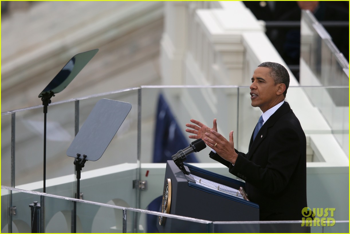 Watch President Barack Obama Be Sworn in at Second Inauguration: Photo ...