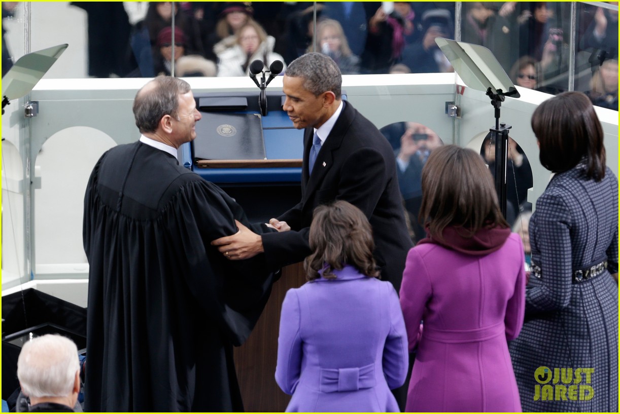 Watch President Barack Obama Be Sworn in at Second Inauguration: Photo ...