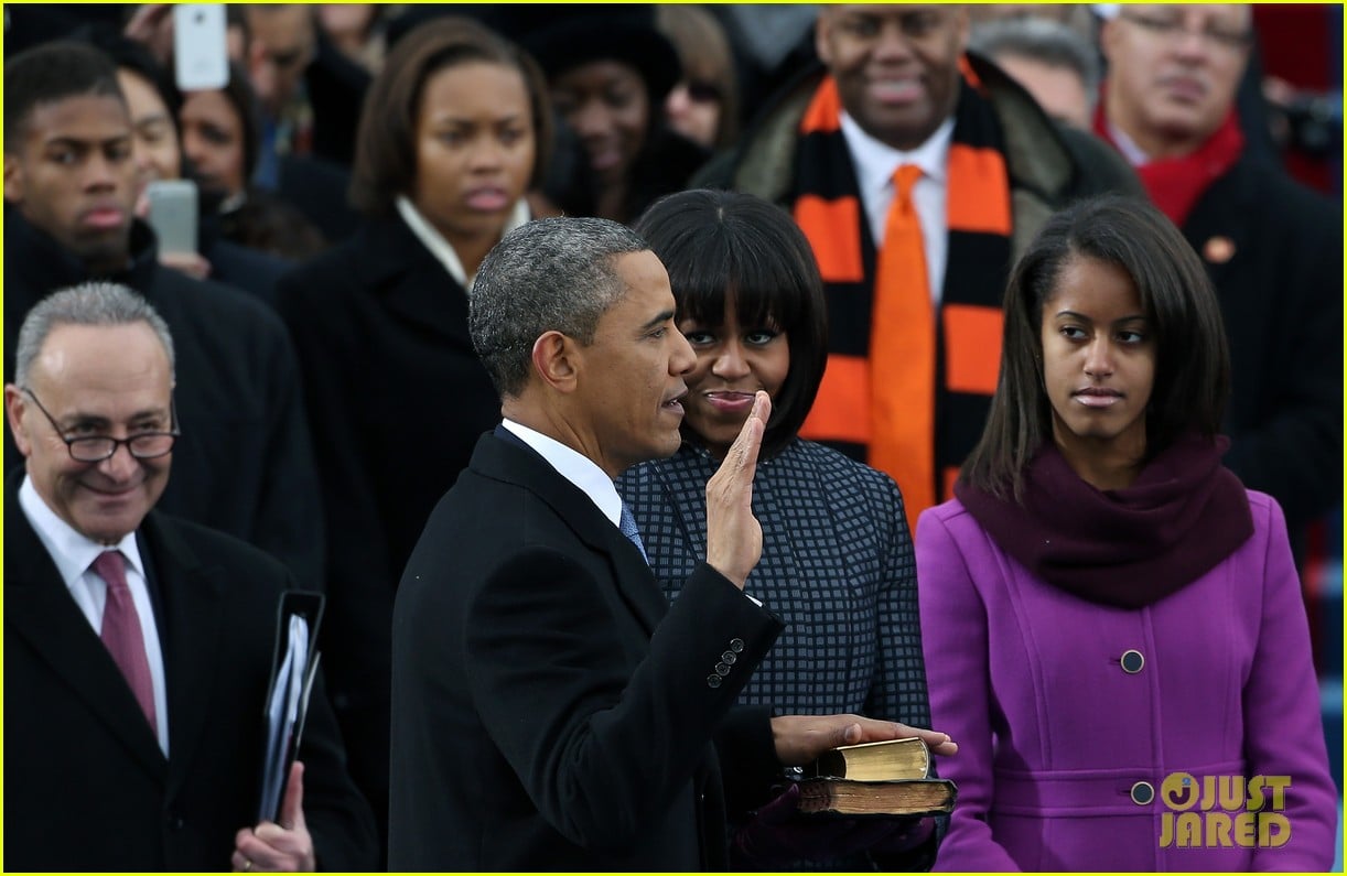 Watch President Barack Obama Be Sworn in at Second Inauguration: Photo ...