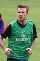 David Beckham: Fitness Workout at Arsenal FC Training Center!: Photo ...
