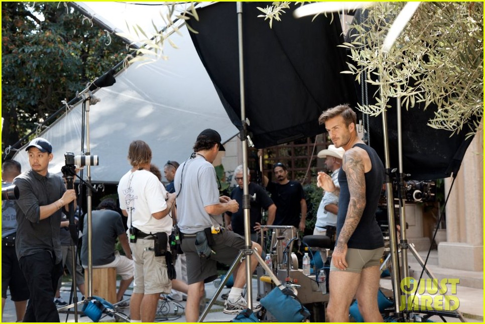David Beckham: H&M Photo Shoot Sneak Peek!: Photo 2792852 | David ...