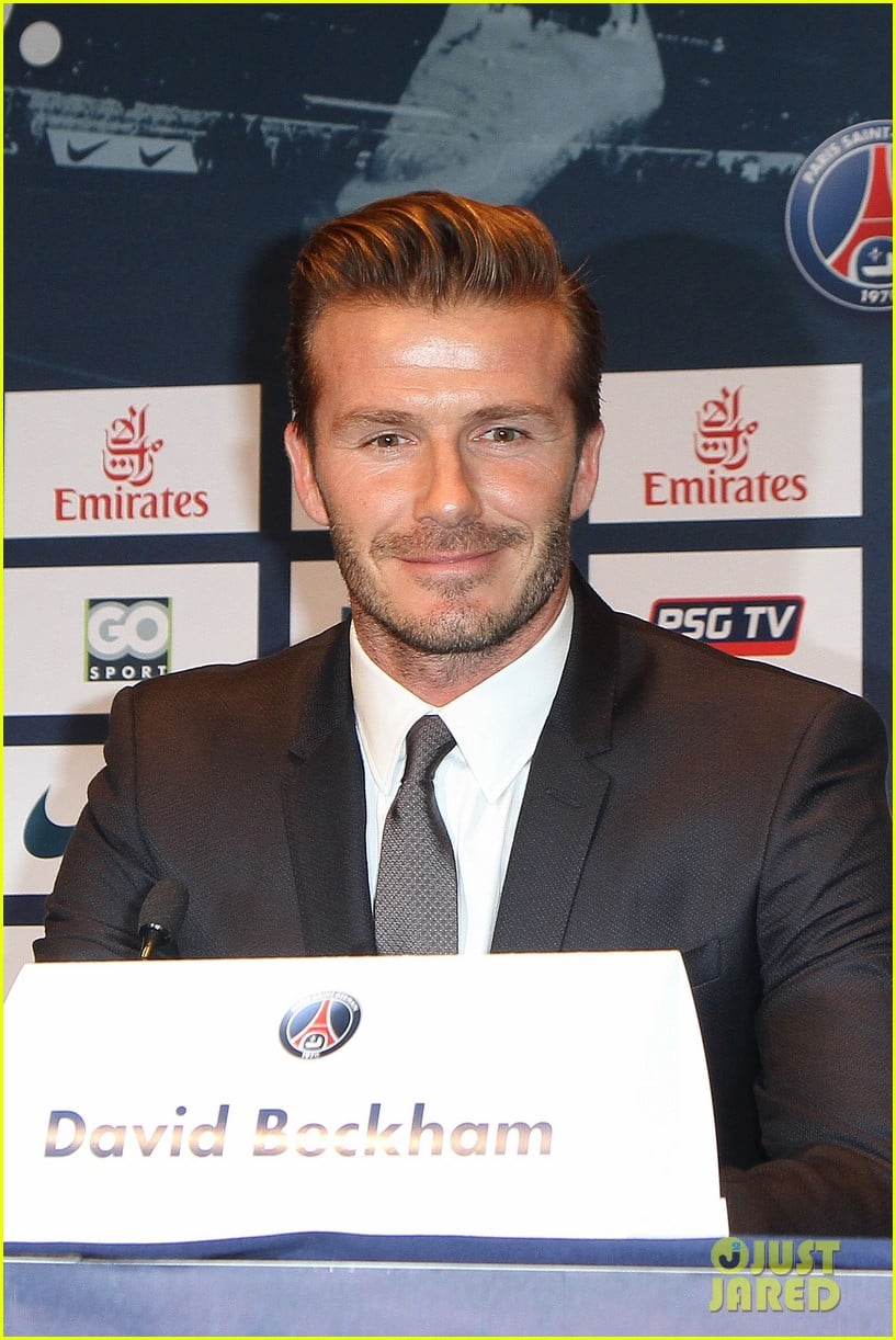 David Beckham Joins Paris Saint-Germain Soccer Team!: Photo 2801967 ...