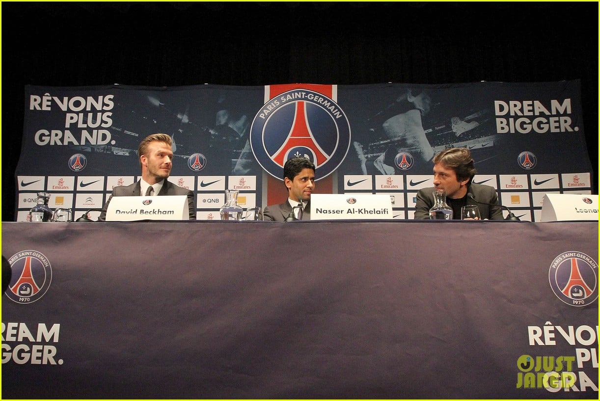 David Beckham Joins Paris Saint-Germain Soccer Team!: Photo 2801971 ...