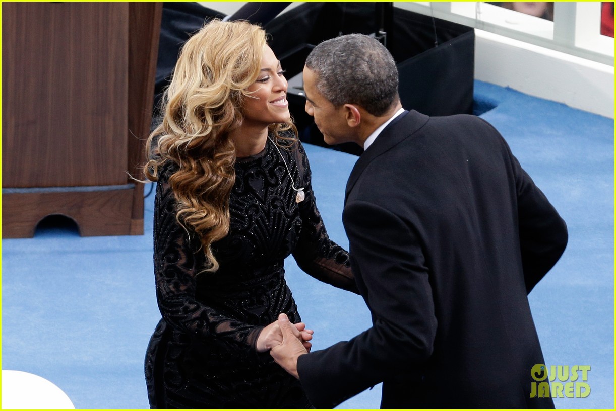 Beyonce's National Anthem Inauguration Performance - Watch Now!: Photo ...
