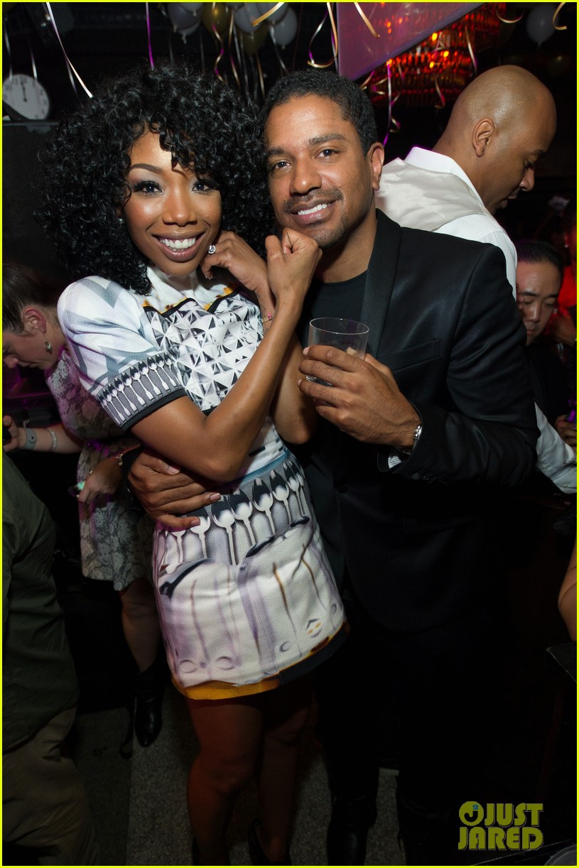 Brandy: New Year's Eve 2013 with Fiance Ryan Press!: Photo 2783786 ...
