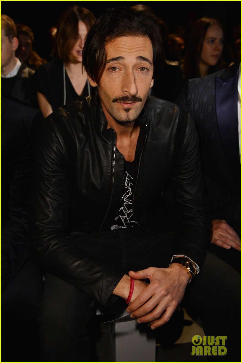 Luke Evans & Adrien Brody: Diesel Milan Fashion Show!: Photo 2792796 ...