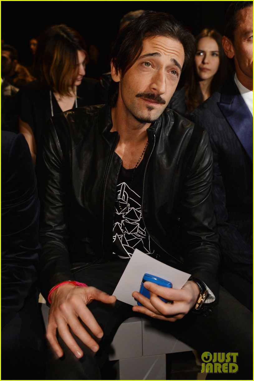 Luke Evans & Adrien Brody: Diesel Milan Fashion Show!: Photo 2792803 ...