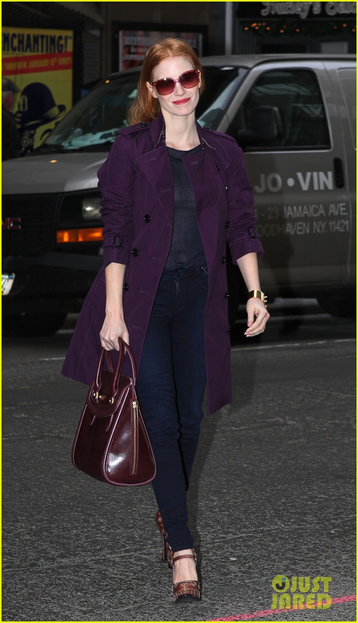 Jessica Chastain Covers 'InStyle UK' February 2013: Photo 2784285 ...