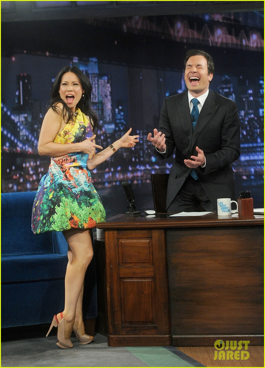 Lucy Liu: 'Late Night with Jimmy Fallon' Appearance!: Photo 2801244 ...