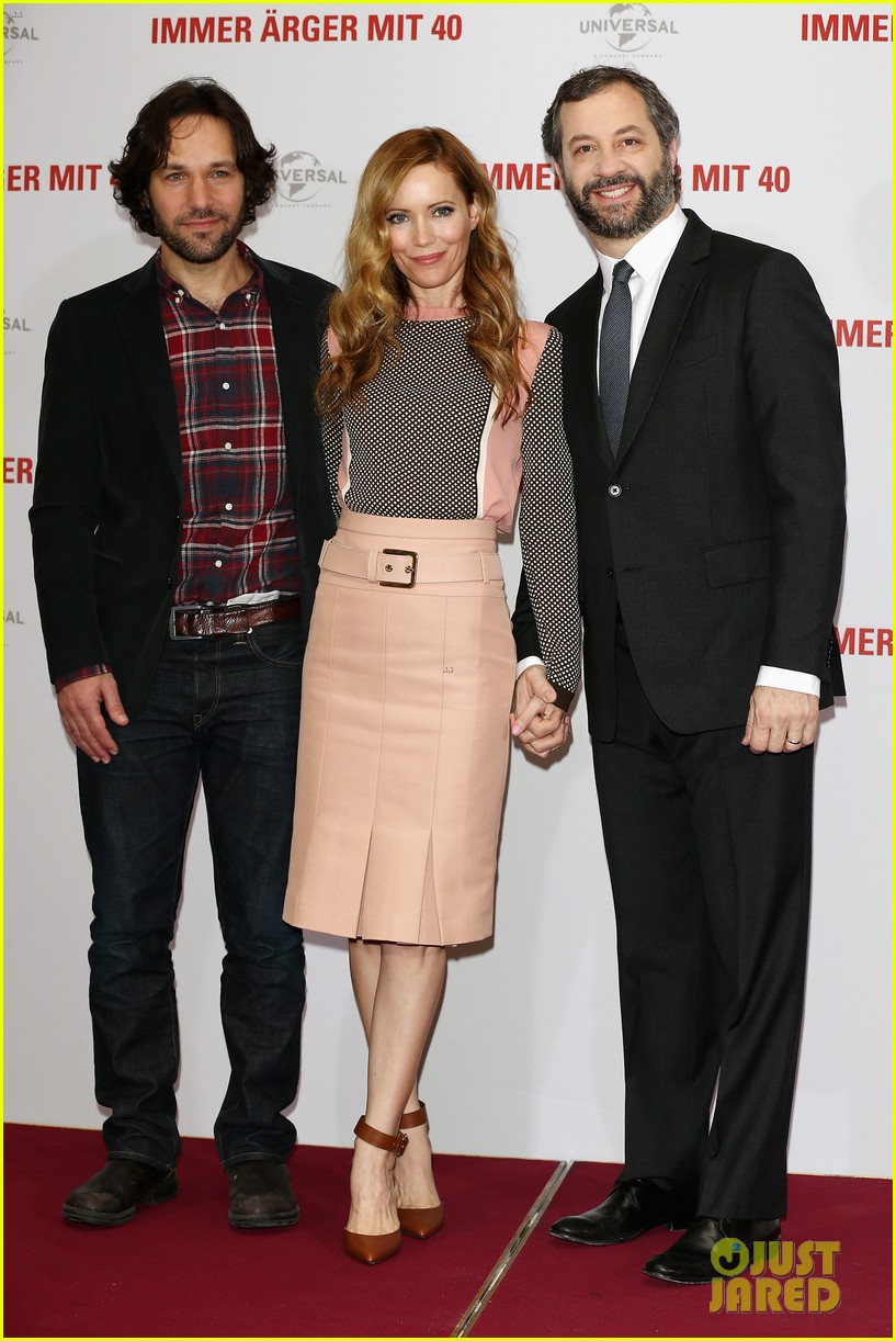 Leslie Mann & Paul Rudd: 'This Is 40' Berlin Photo Call!: Photo 2801239 ...