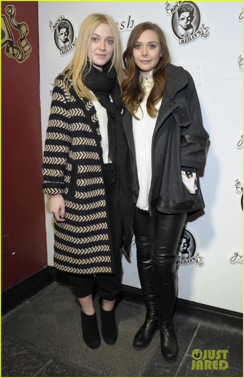 Elizabeth Olsen & Dakota Fanning: Sundance Portraits Session!: Photo ...