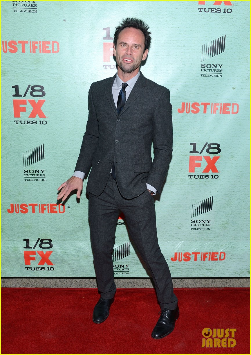 Timothy Olyphant & Joelle Carter: 'Justified' Season 4 Premiere!: Photo 2785566 | Timothy ...