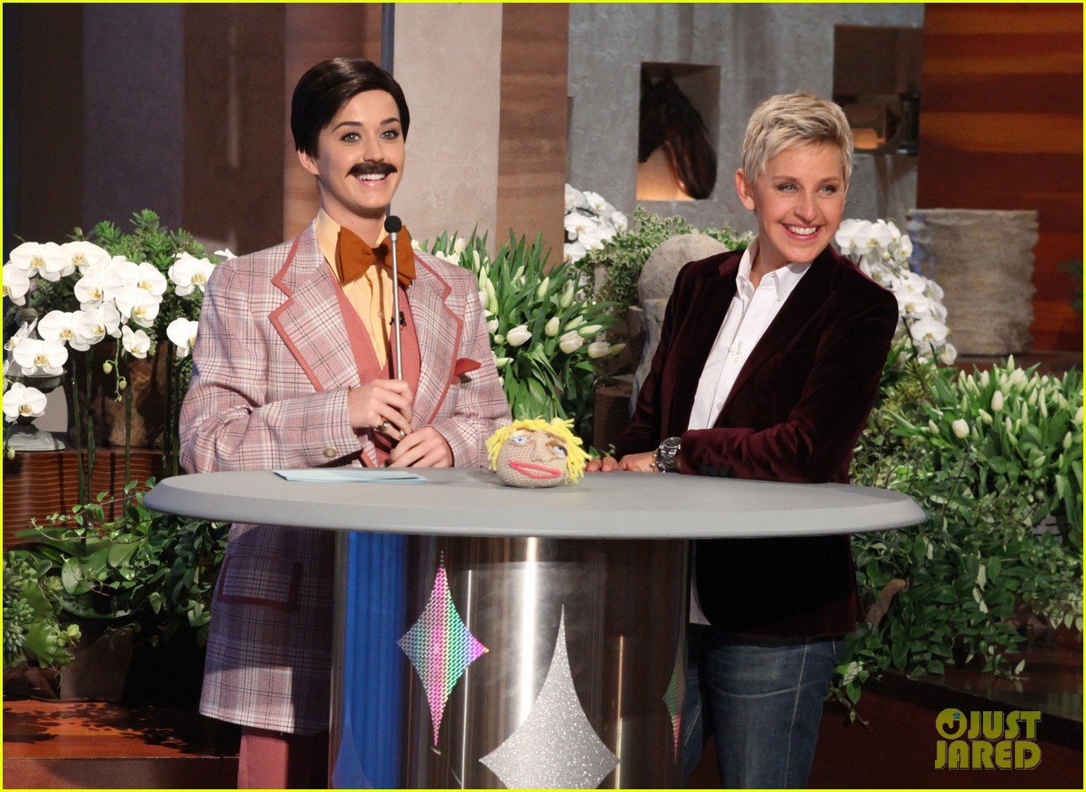 Katy Perry: Cross-Dressed for 'Ellen' Before Pop Chips Event!: Photo ...