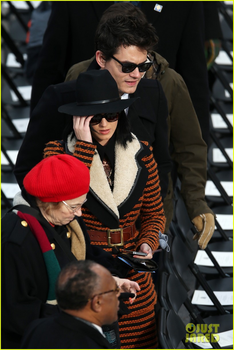 Katy Perry & John Mayer Watch Presidential Inauguration 2013: Photo ...