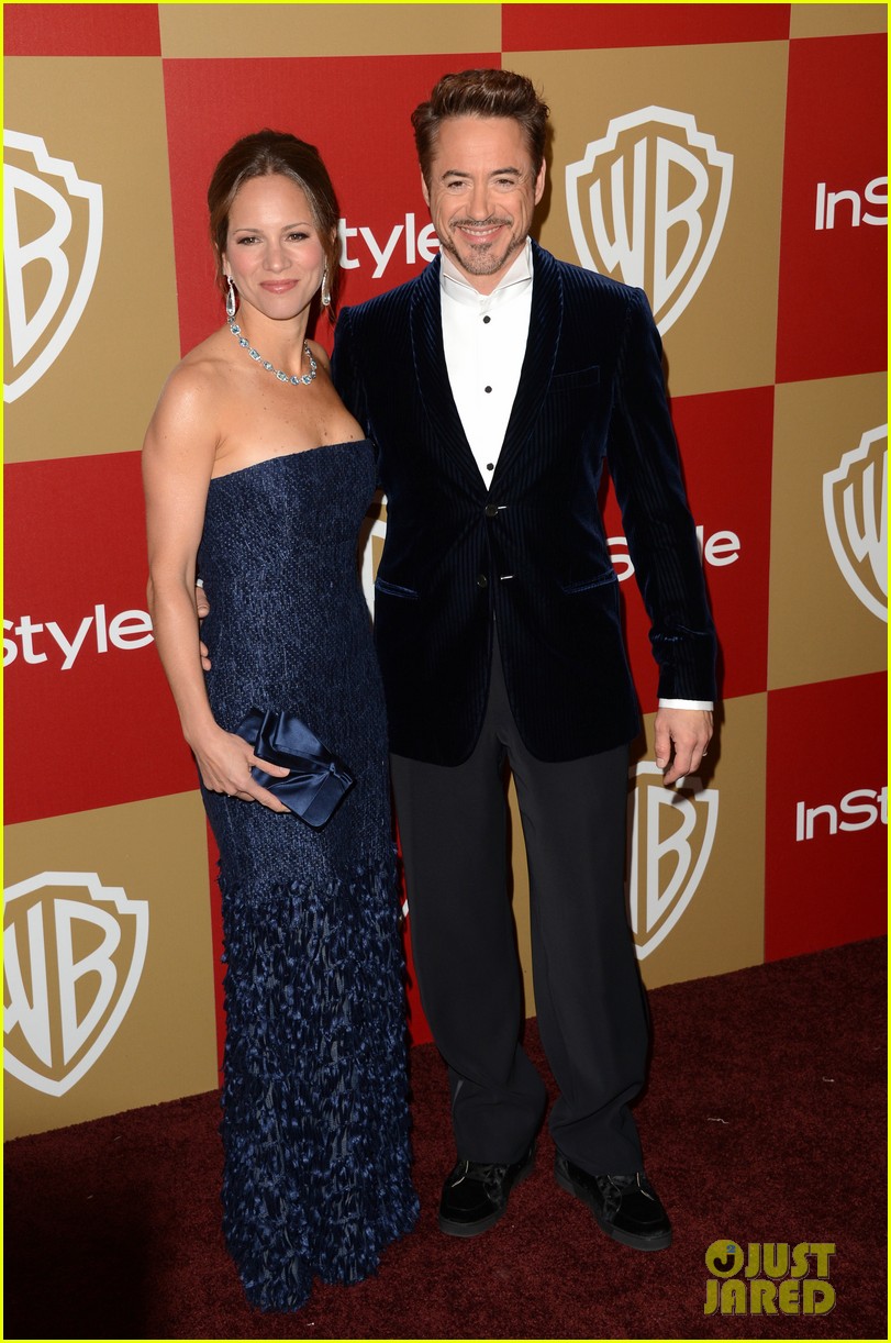 Robert Downey, Jr. & Jeremy Renner - Golden Globes 2013: Photo 2792135 ...