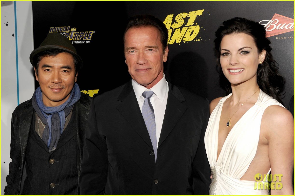 Arnold & Patrick Schwarzenegger: 'The Last Stand' Premiere!: Photo ...