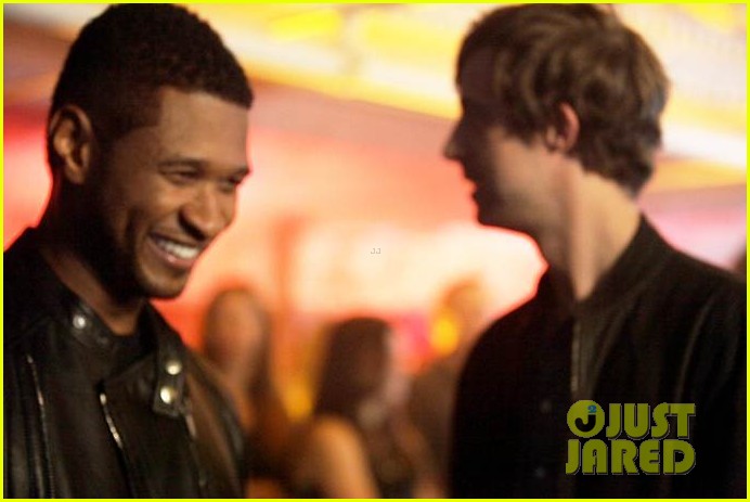 Usher: Mercedes-Benz Super Bowl Commercial - Exclusive Pics!: Photo ...