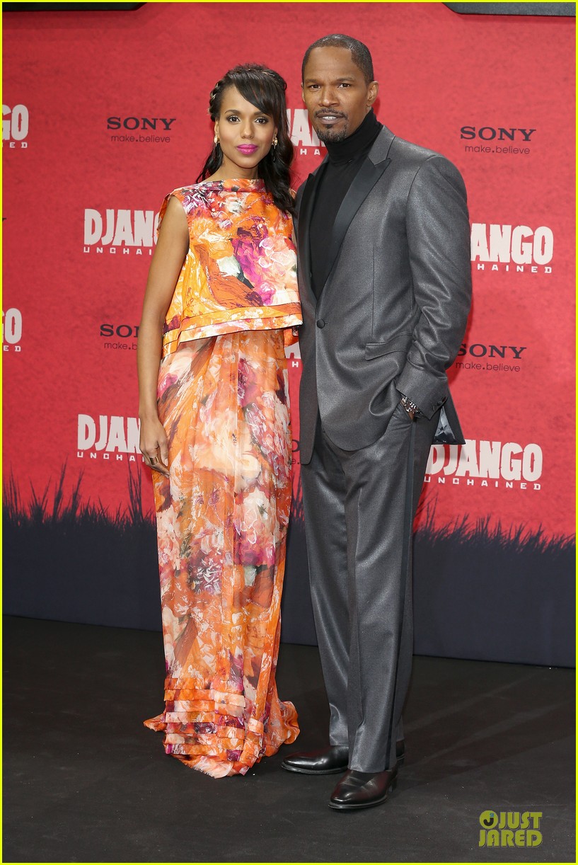 Kerry Washington & Jamie Foxx: 'Django Unchained' Berlin Premiere ...