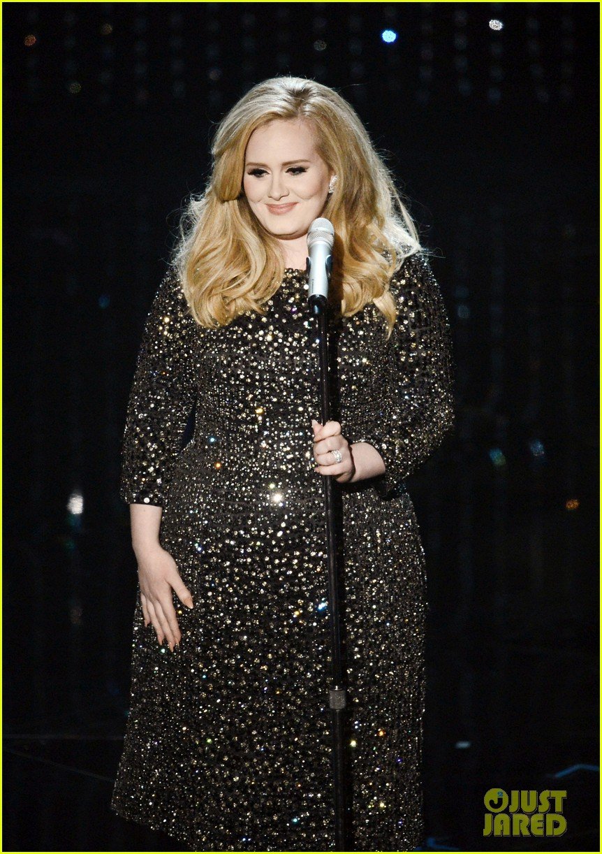 Adele: Oscars 2013 Performance of 'Skyfall' - WATCH NOW!: Photo 2819682 | Adele Photos | Just ...
